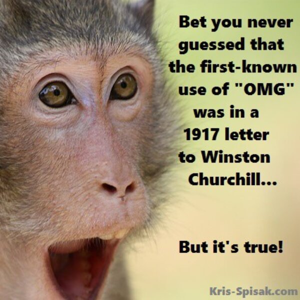 Trivia: the Origin of "OMG" - Kris Spisak